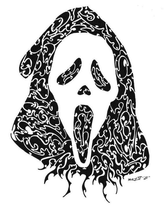 Scream Killer | Tendril Inks the Art of Mark A. Lawrence IV